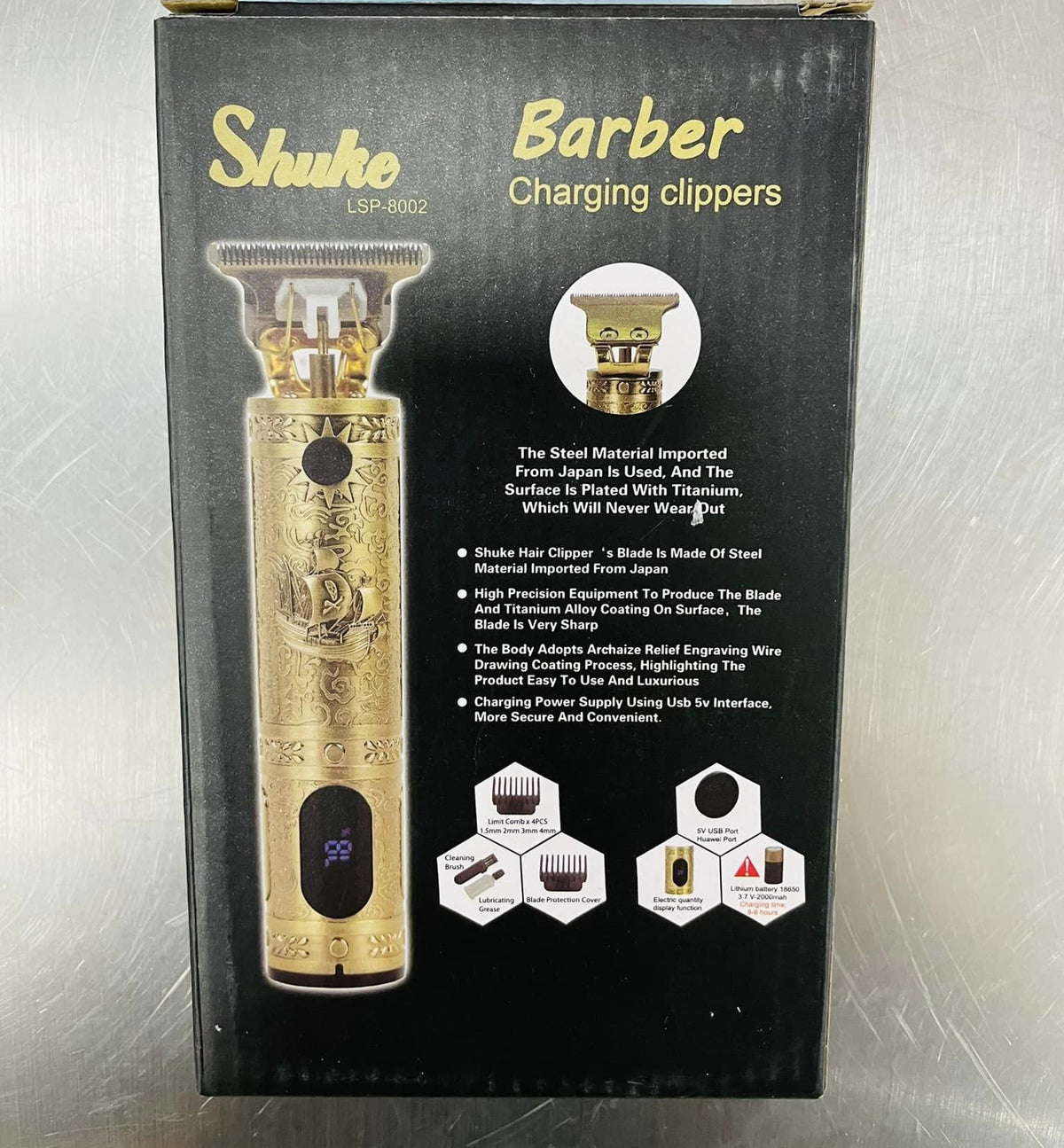 Barber Charging Clippers — Besco Hyper