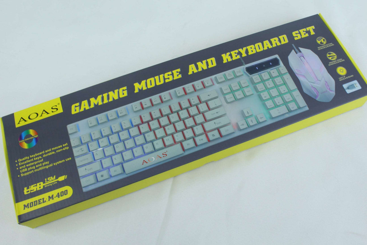 Keyboard and Mouse Set M-400 / 14270038 — Besco Hyper