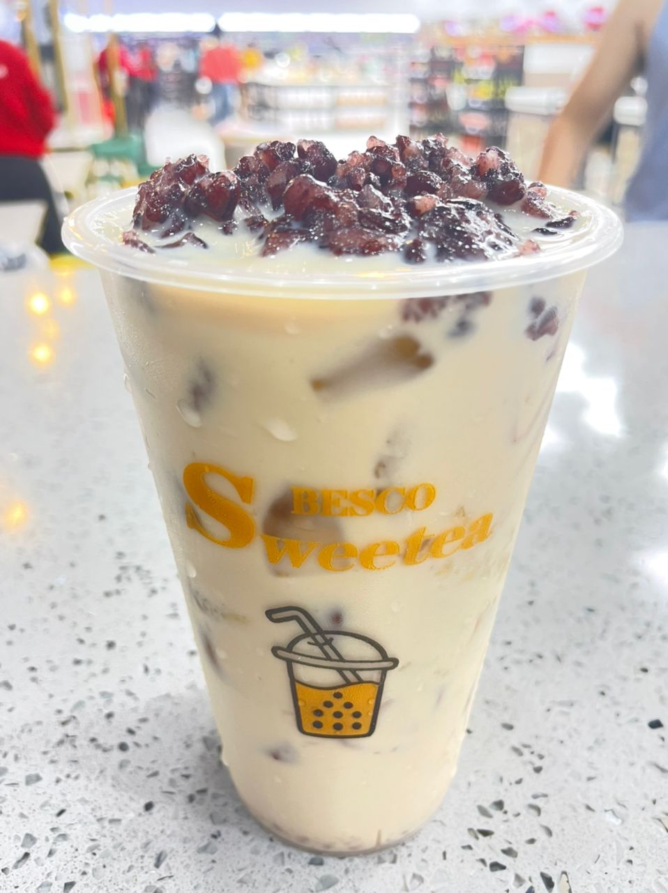 Purple Rice milk tea — Besco Hyper